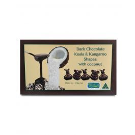 Koala Farm Dark Chocolate Koala & Kangaroo Shapes With Coconut 200g